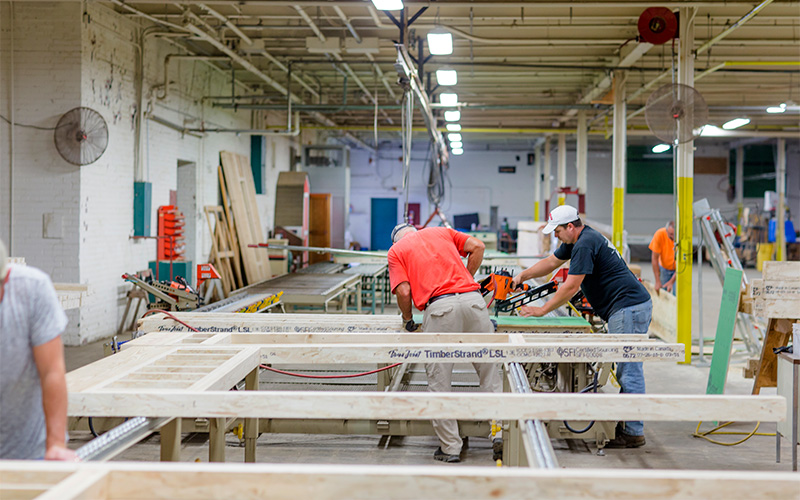 Roof And Floor Trussess For New River Valley – Berry Home Centers